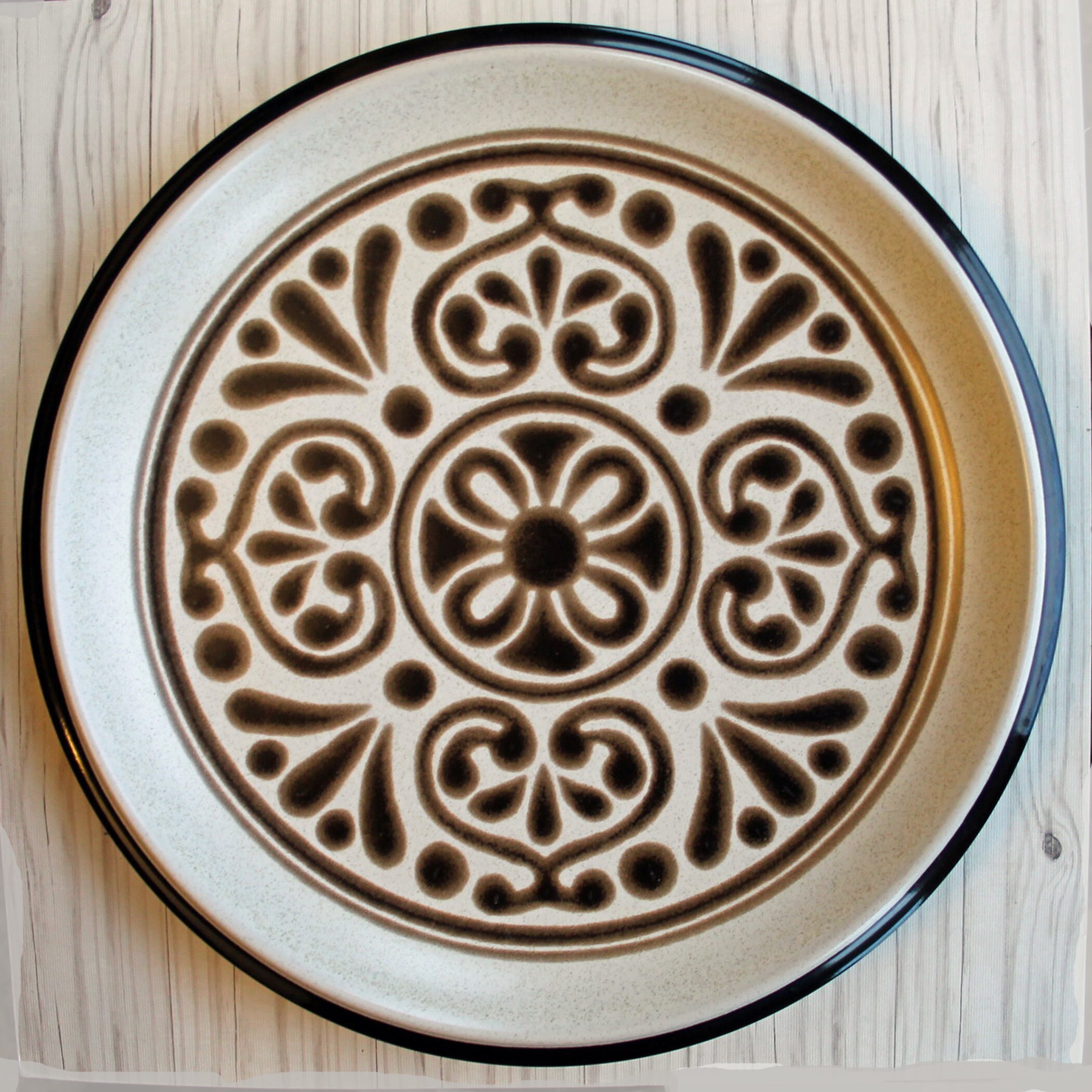 Vintage Noritake Folkstone NEW SANTA FE Salad Plate or Dinner Plates ...