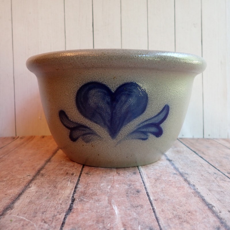 Rowe Pottery Heart - Etsy