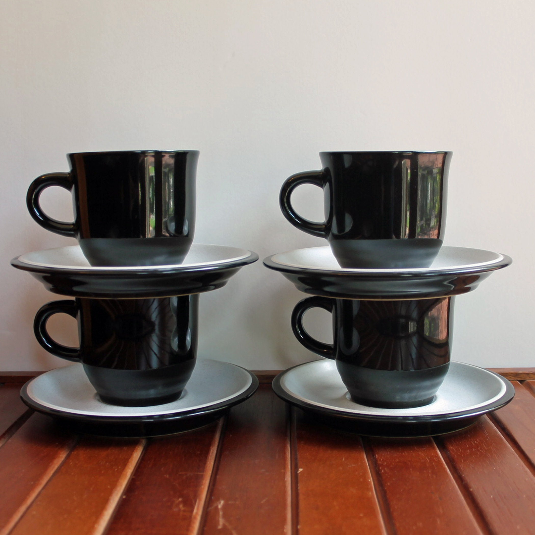 Dinnerware Sets awesome vintage pattern! Noritake Folkstone 1970's New ...