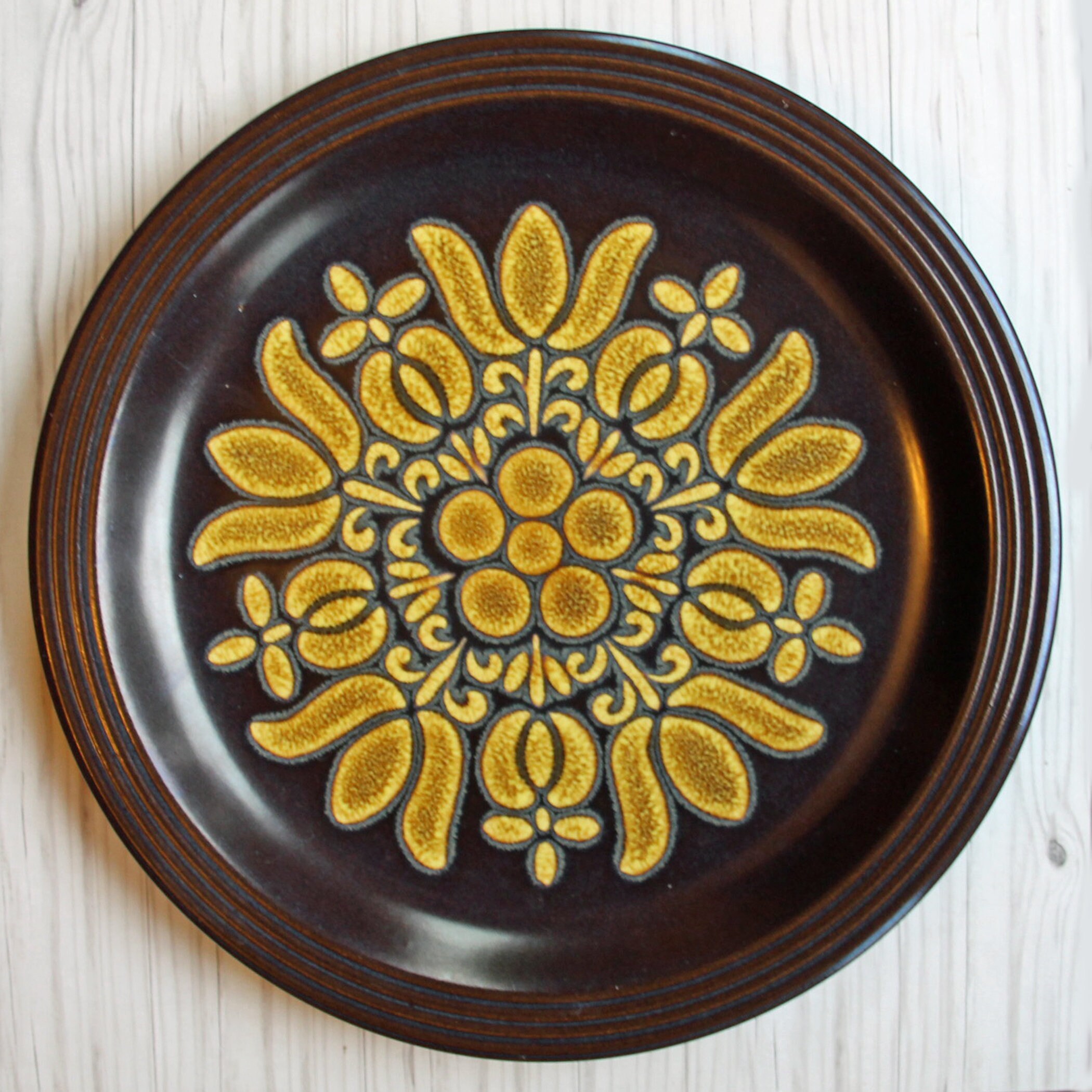 Vintage Style House COSTA BRAVA Wardstone Plate Set of 8 Dinner and ...