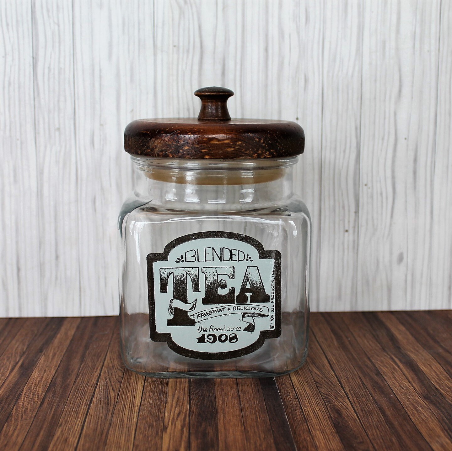 vintage-anchor-hocking-clear-glass-apothecary-style-tea-canister-jar