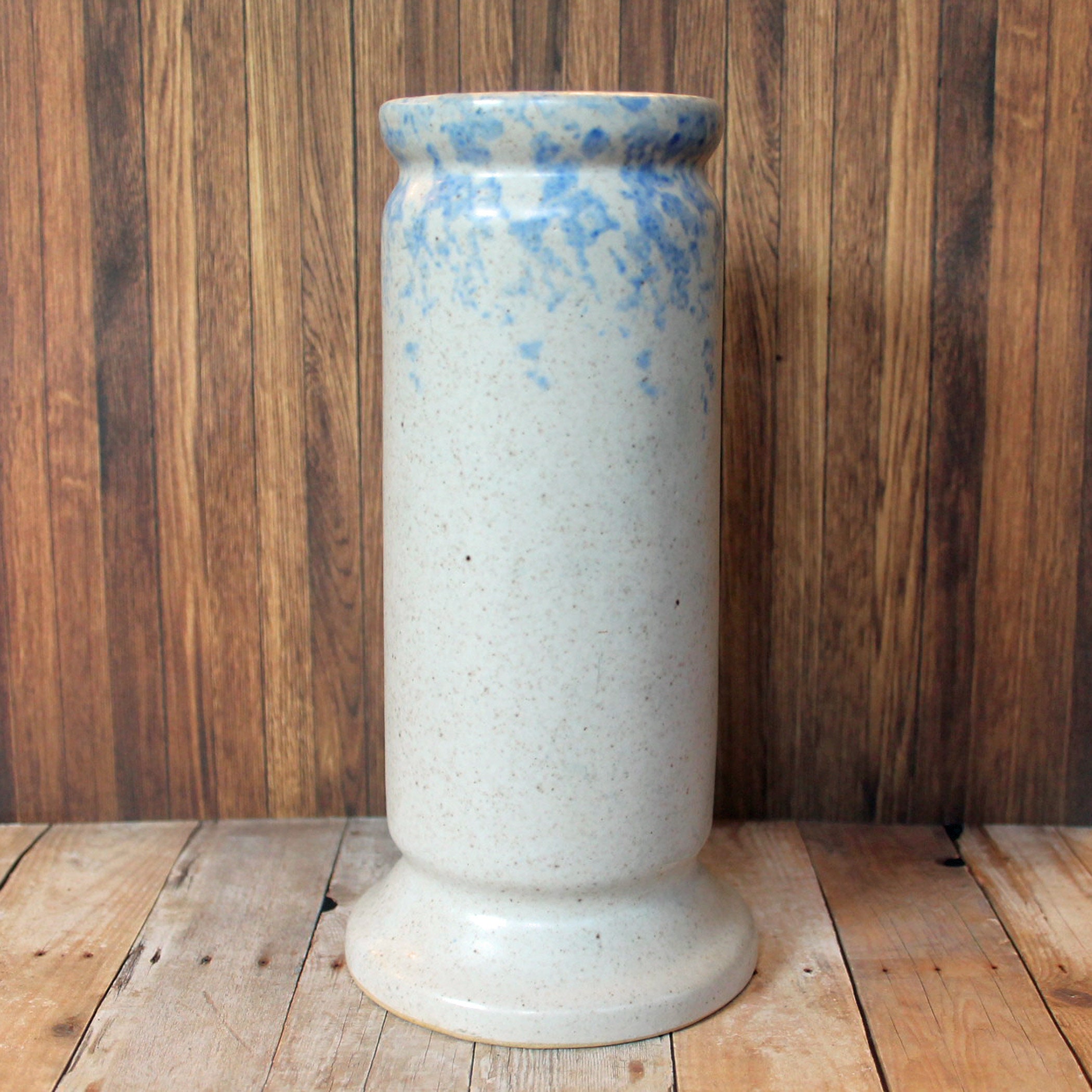 RESERVED Vintage Robinson Ransbottom Pottery RRPCO Stoneware Vase Wheat ...