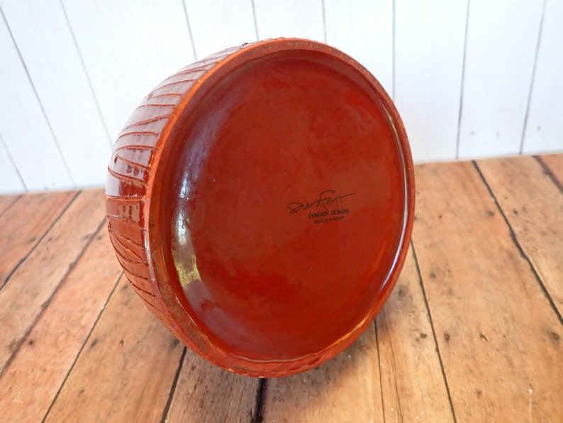 Vintage Diana Fayt Synergy Designs Stoneware Pottery Vase - Etsy