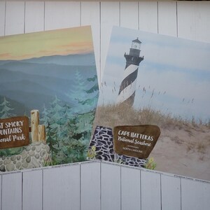 National Park Scrapbook Paper 12x12 Papers Set of 5 Sheets Shenandoah ...