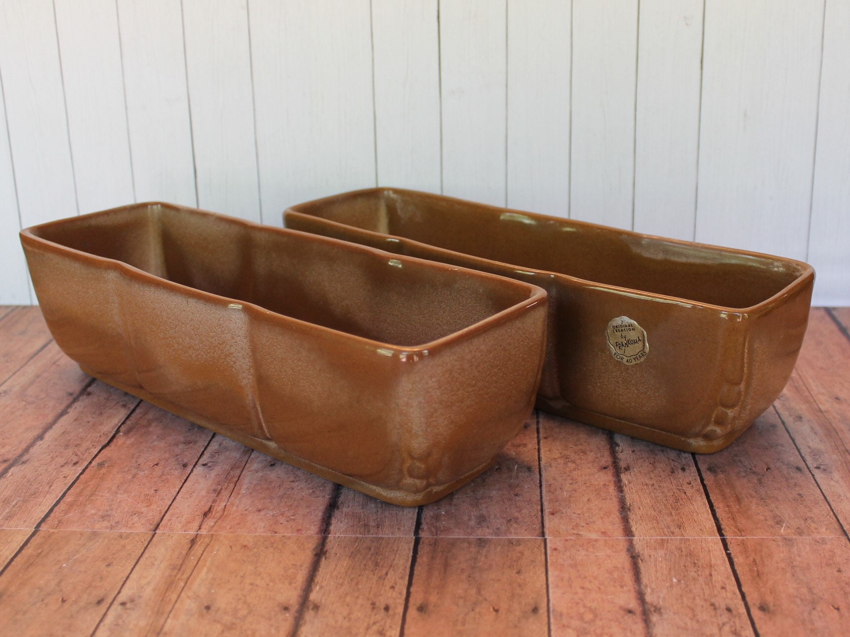 Vintage Frankoma Ceramic Rectangular Planter Flower Pot Style 15 ...