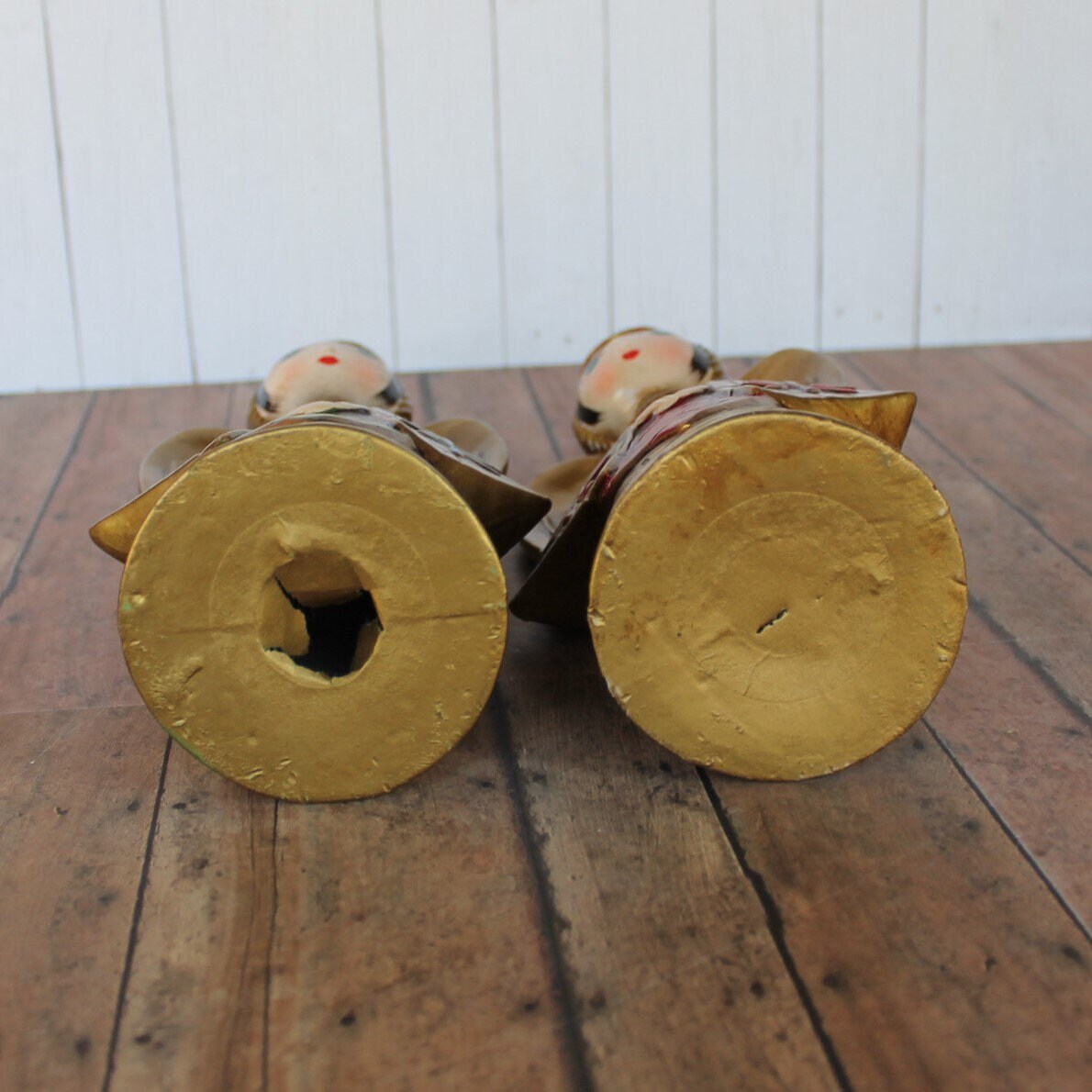 Vintage Christmas Dickson Angel Candle Holder Set of 2 Figurine Modern ...
