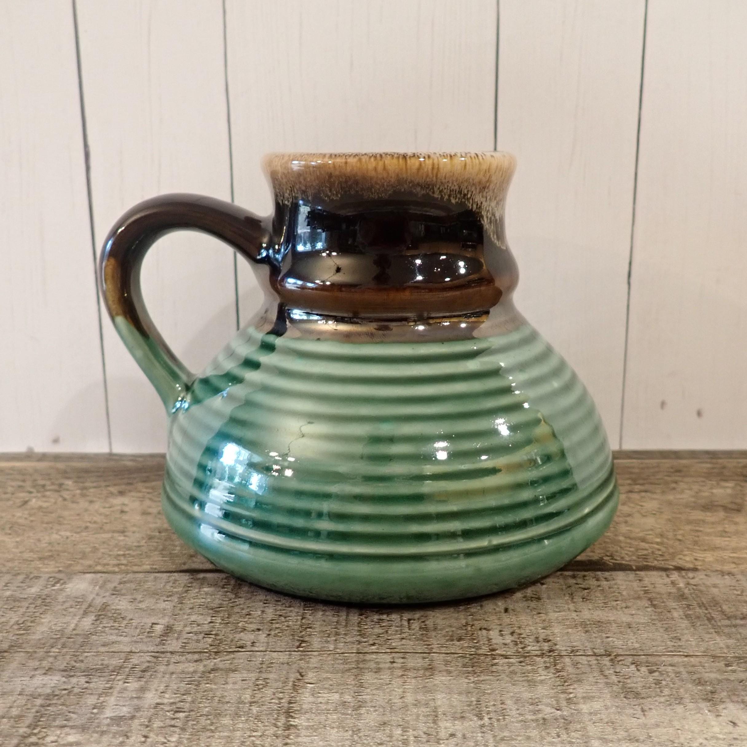 Vintage Wide Base No Spill Ceramic Stoneware Travel Mugs Spill Proof ...