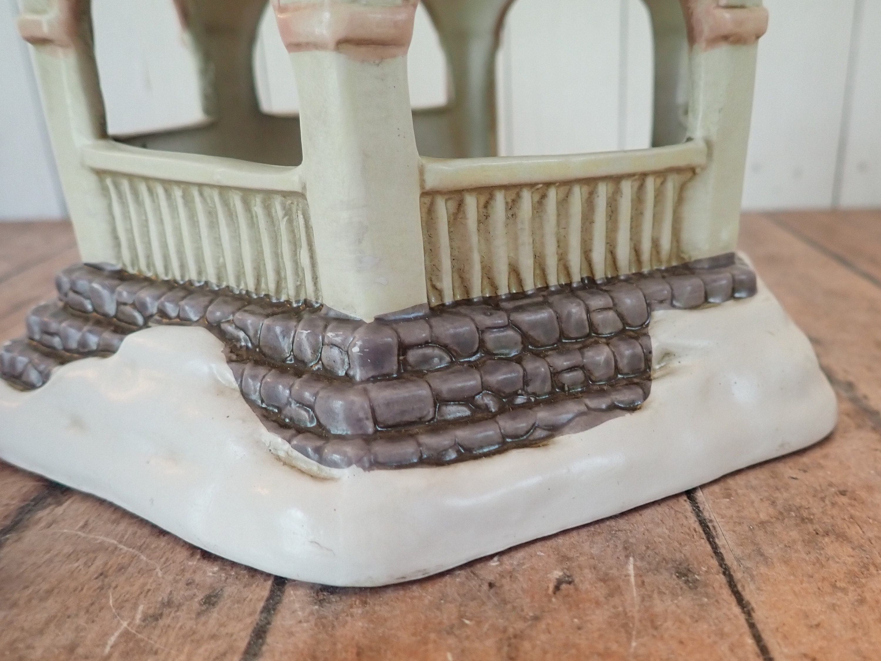 Vintage LEFTON Colonial Village Victorian Gazebo 07925 Christmas ...