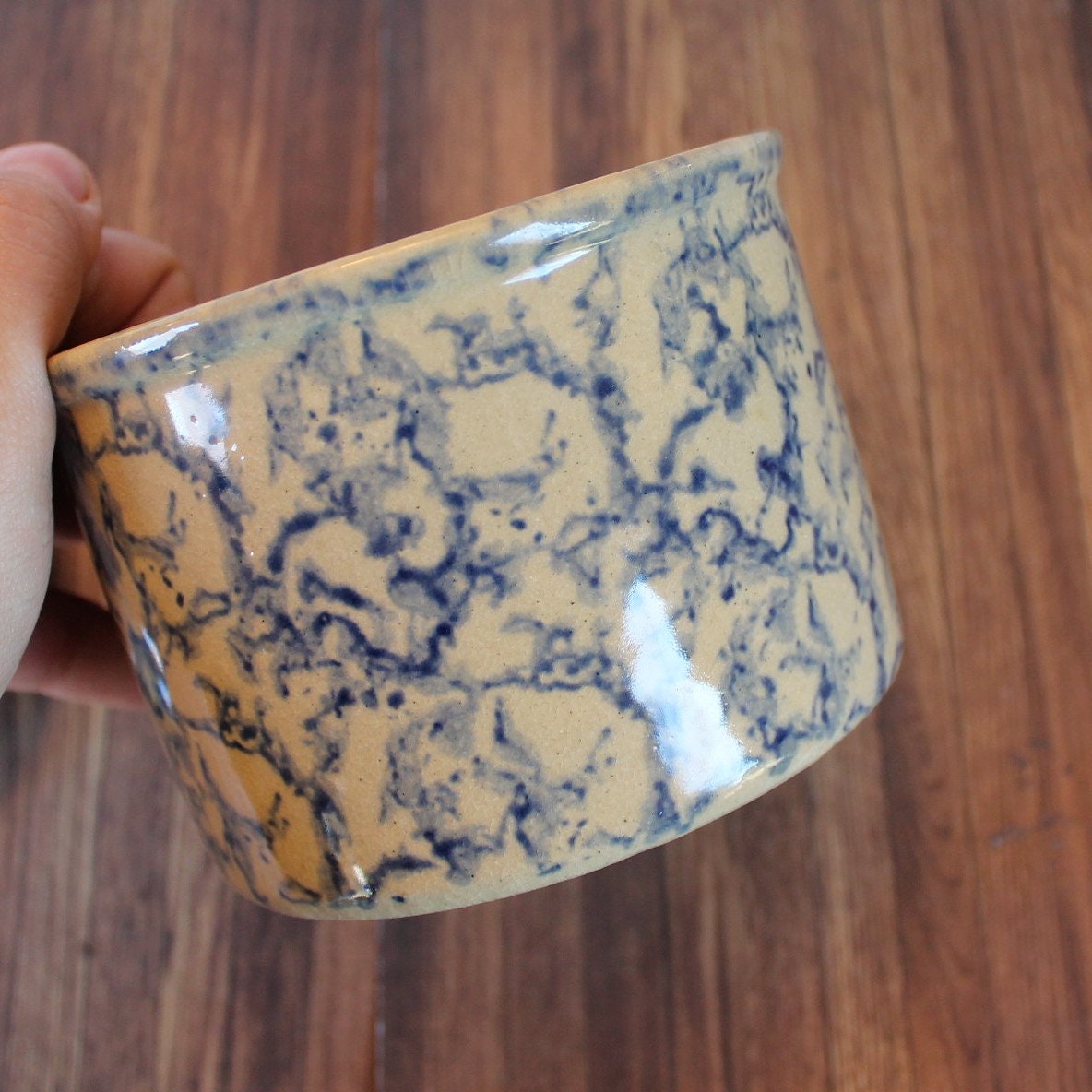 Vintage Robinson Ransbottom Pottery Co RRPCO Stoneware 1 Pint Crock ...