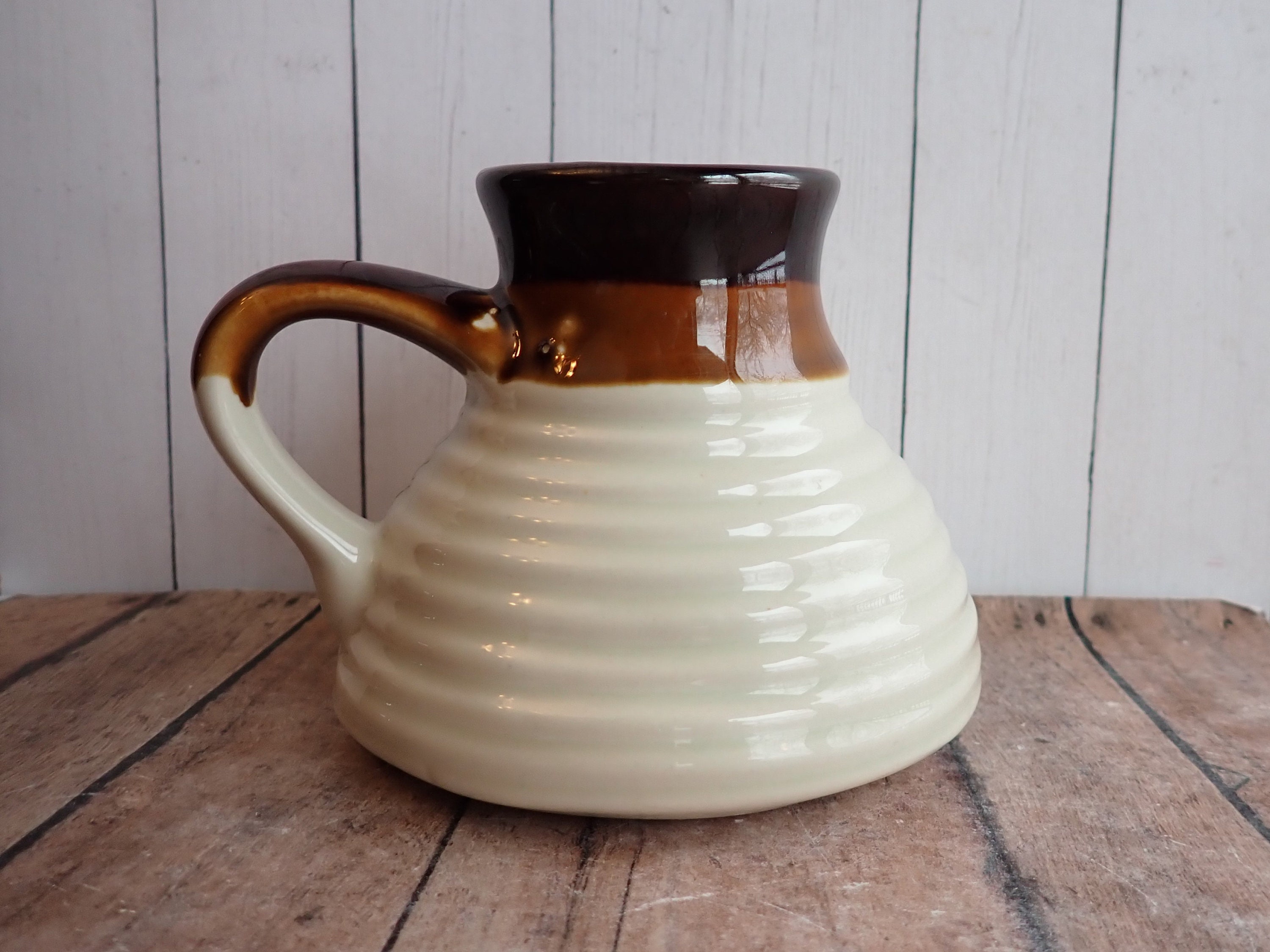 Vintage Wide Base No Spill Ceramic Stoneware Travel Mugs Spill Proof ...