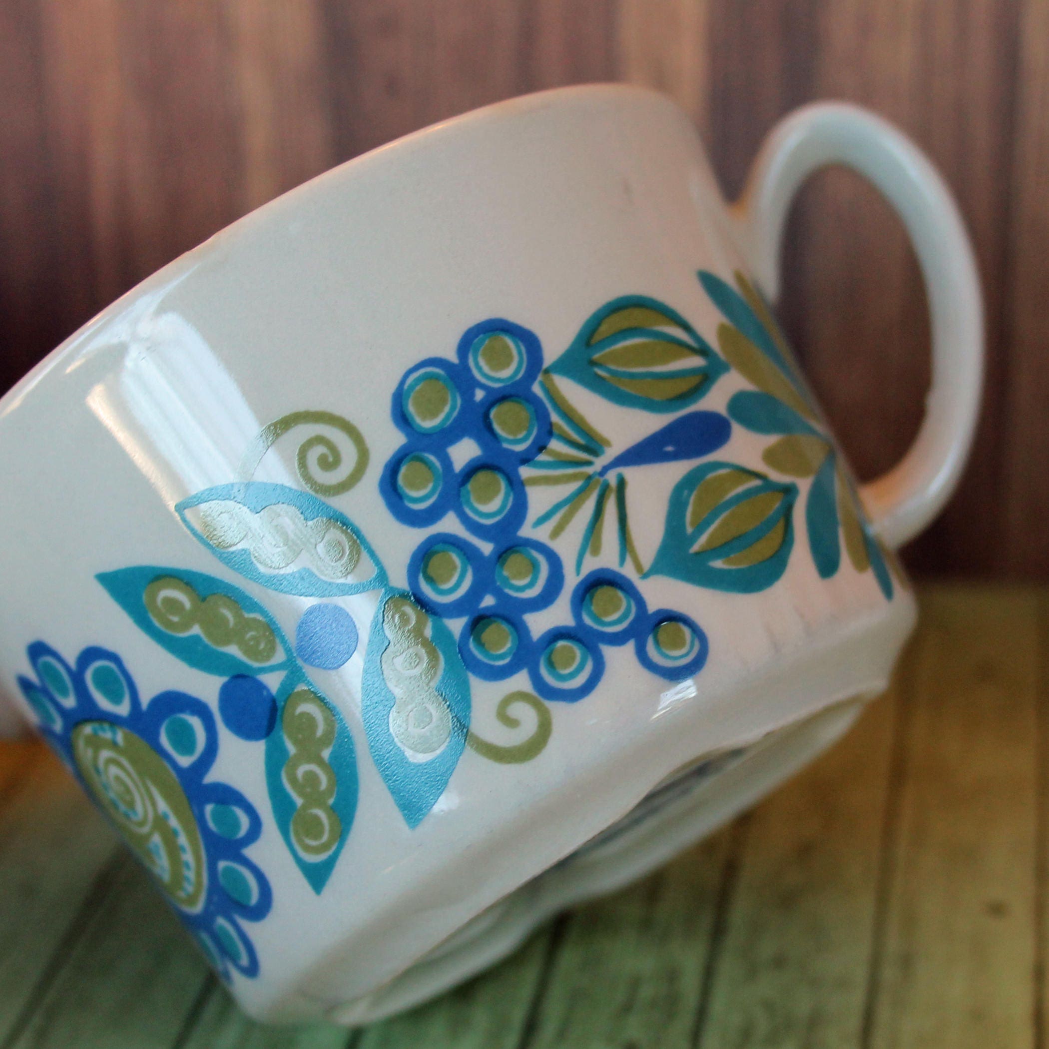 Figgjo Flint Turi Gramsted Oliver Set of 3 Tor Viking Tea Cups Mugs ...