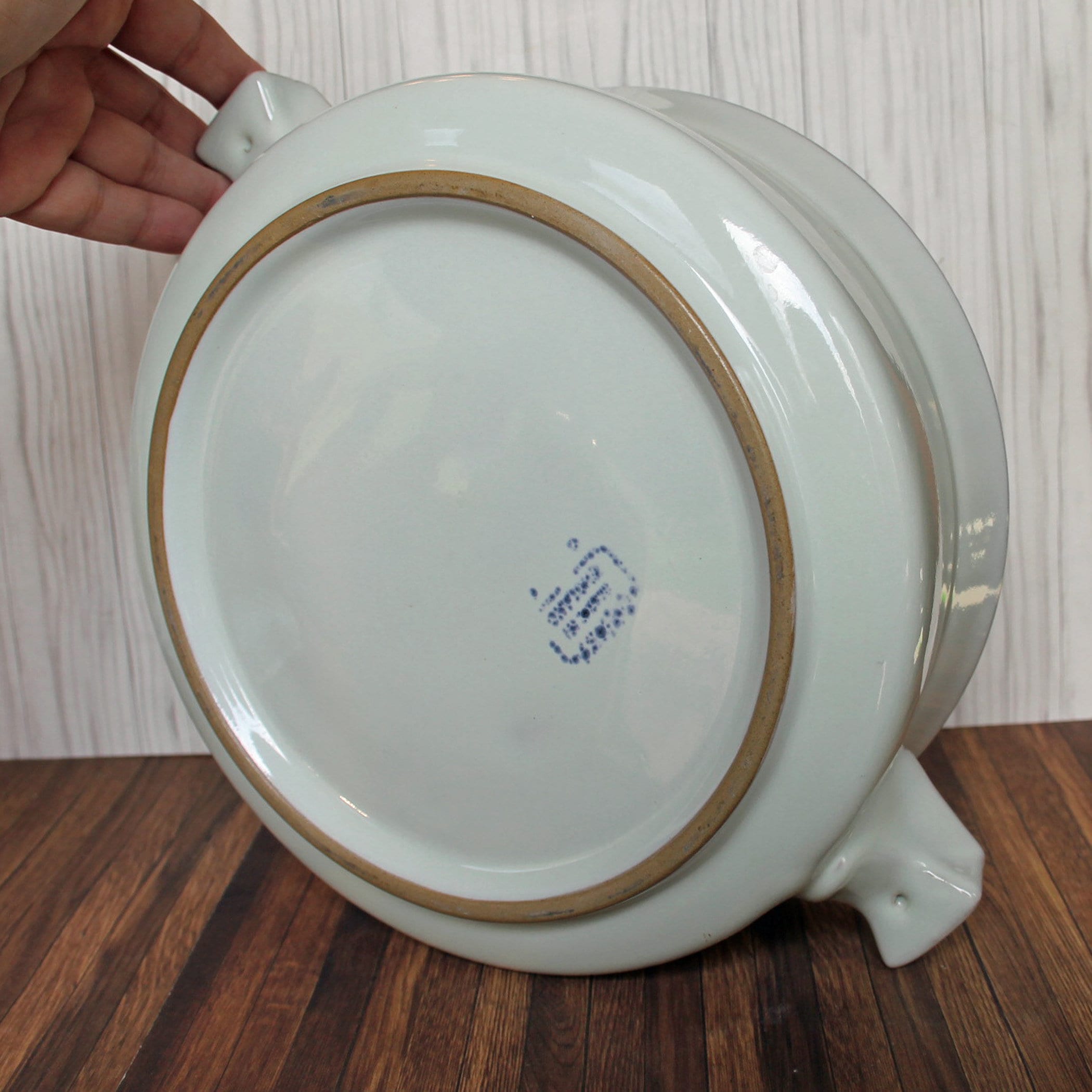 Vinage Denby SUMMIT Celadon Ceramic 1.75 Quart Casserole Baking Dish ...