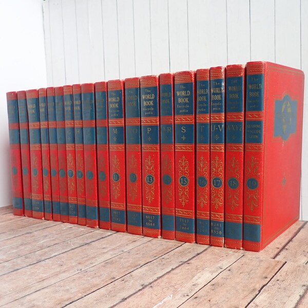 Encyclopedia Set - Etsy