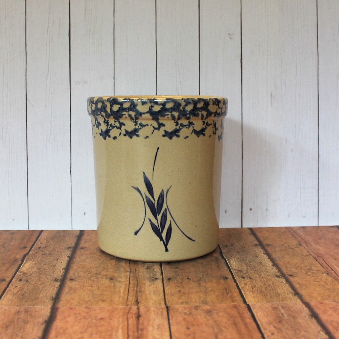 Vintage Robinson Ransbottom Pottery PPRCO Stoneware Crock 1 Quart High ...