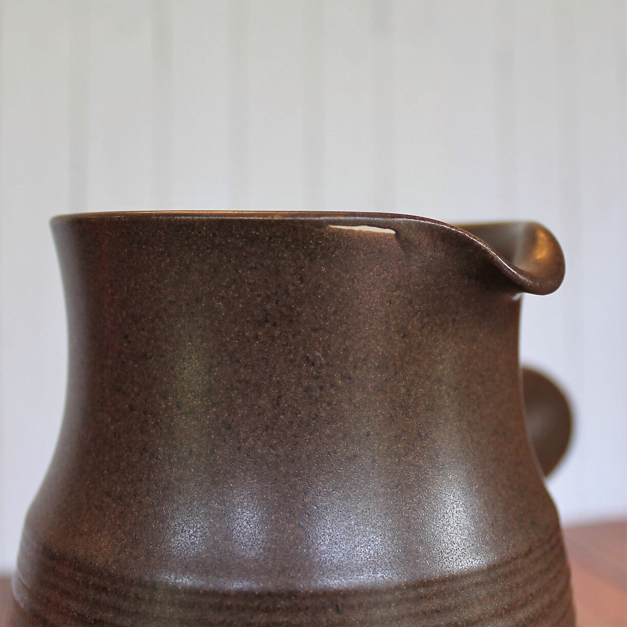 Vintage Denby Langley MAYFLOWER Stoneware 32 oz. Pitcher Jug with ...