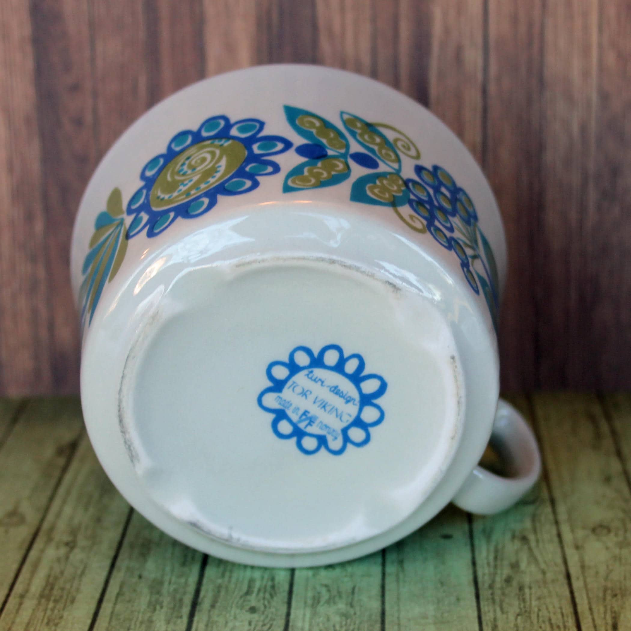 Figgjo Flint Turi Gramsted Oliver Set of 3 Tor Viking Tea Cups Mugs ...