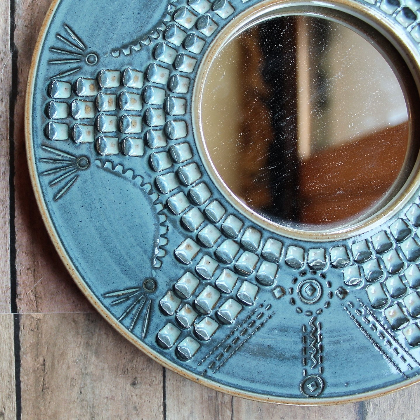 Vintage Fireworks Pottery Gordon Krause Pottery Stoneware Small Wall ...