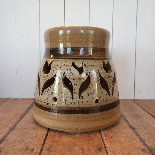 Pottery Luminary - Etsy