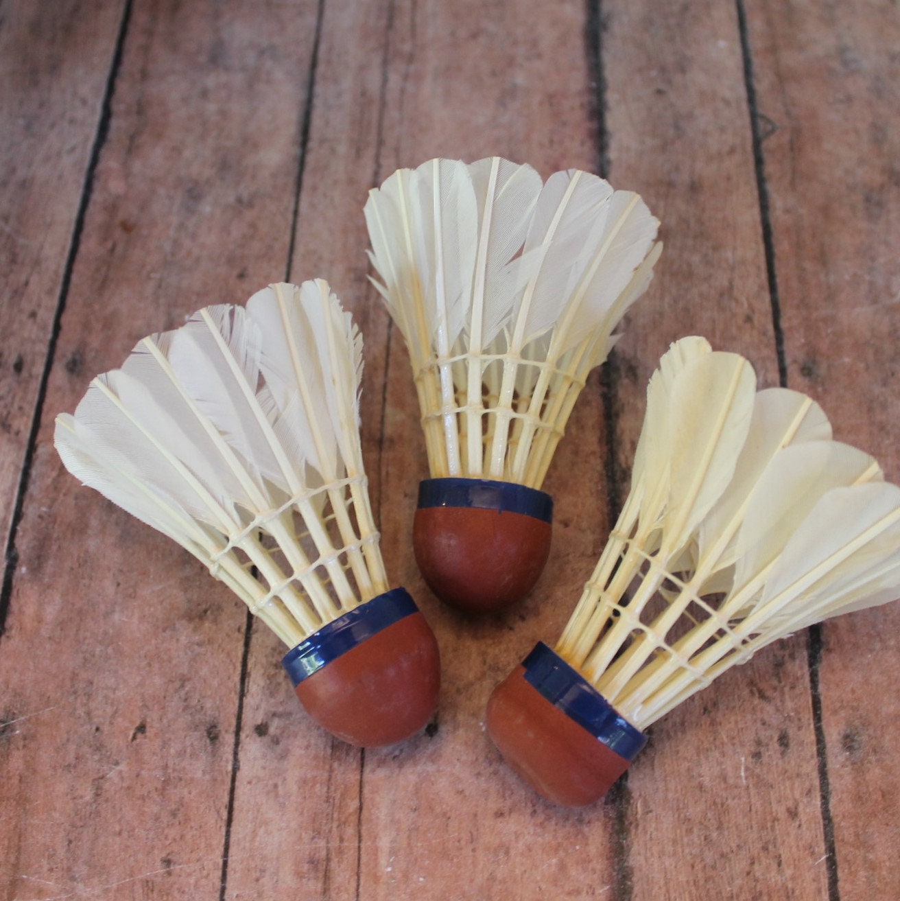 Vintage Regent Sports Company Badminton Shuttlecocks Pack of 3 with ...