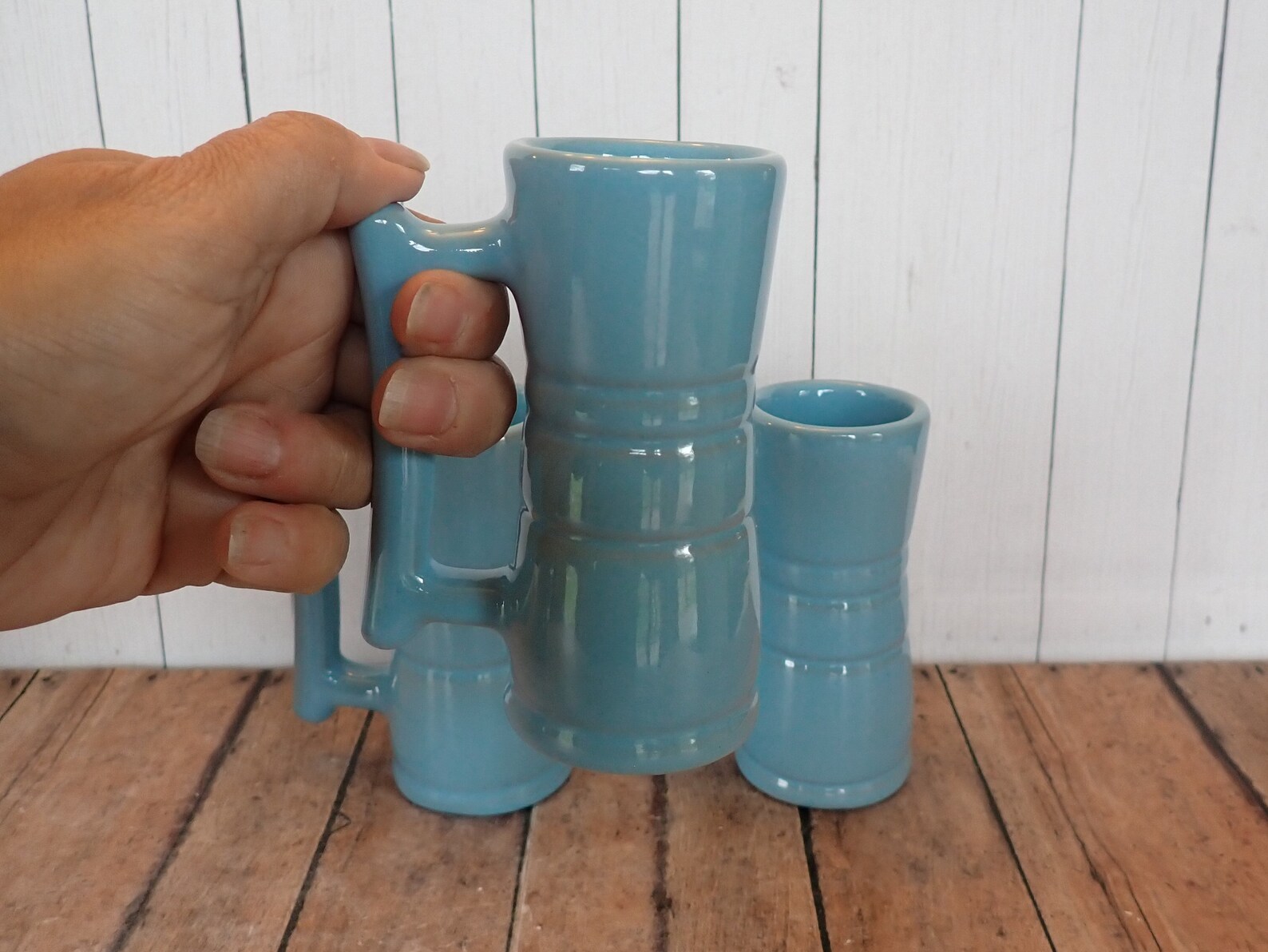 Vintage Frankoma Robins Egg Blue 32 Oz. Pitcher 26D and | Etsy