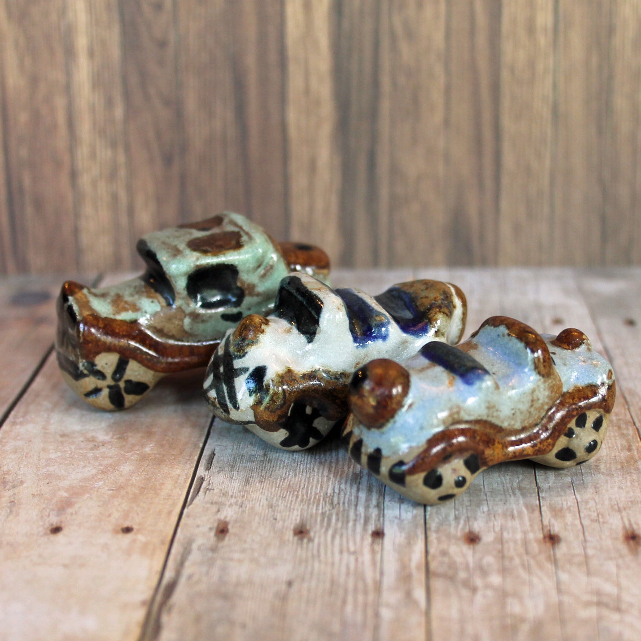 Vintage Tremar Potteries Set of 3 Vehicles Car Figurine Miniature ...