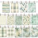 Watercolor Earth Tones Digital Paper Pack Neutral Boho Polka Dot ...