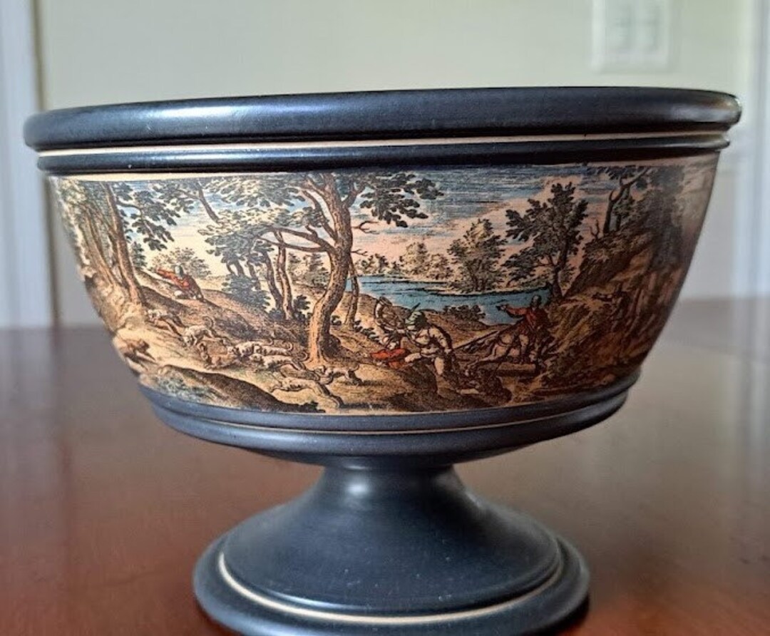 Vintage Italian Porcelain Compote 6.5" X 5" - Etsy