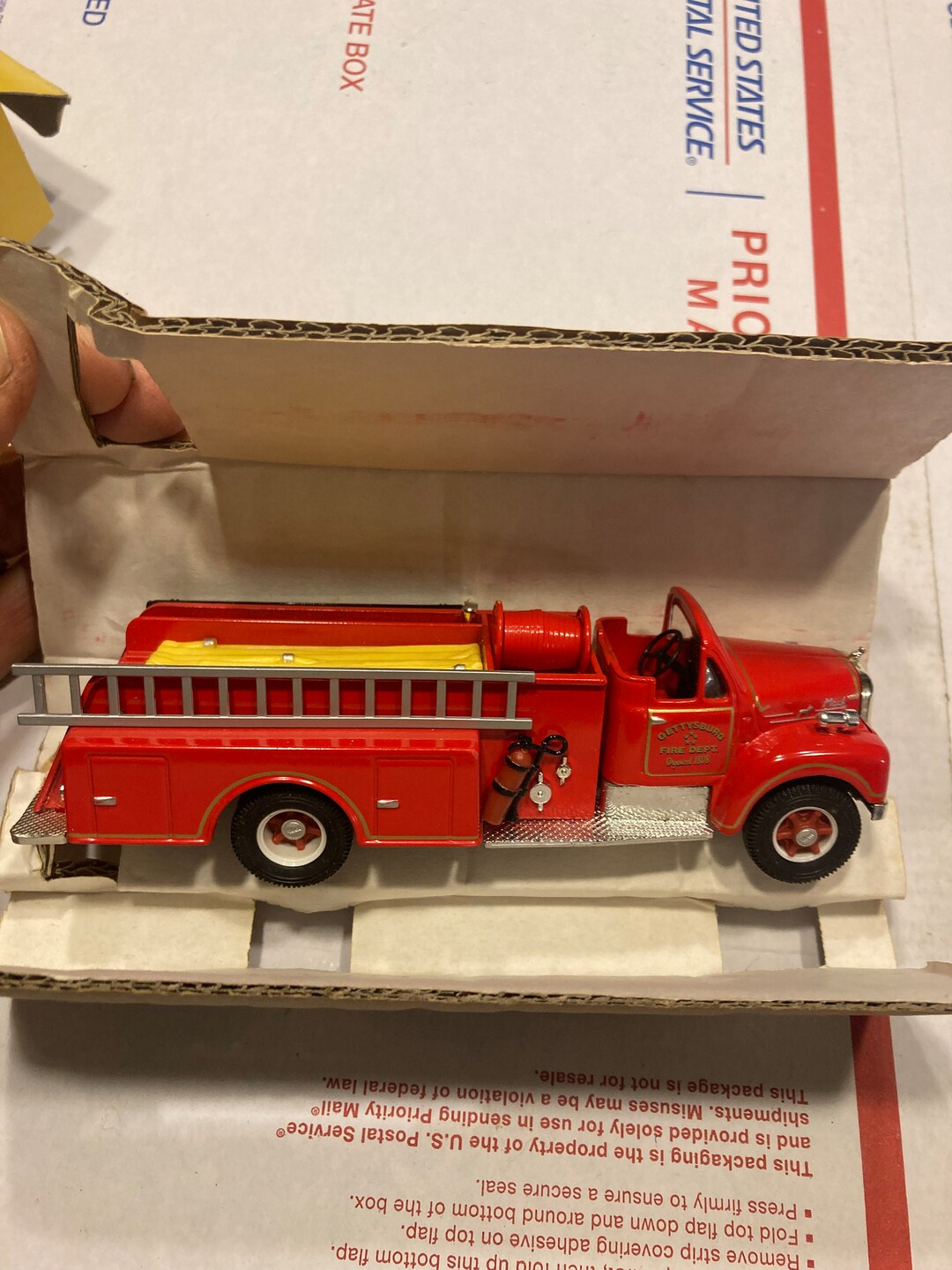 Vintage Corgi MACK B Series -malvern FIRE ENGINE Pumper, #52601, Brand ...