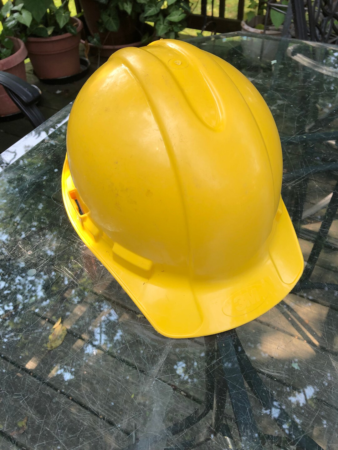Vintage Yellow Hard Hat! Made in the USA , Excellent Plus , Nice, L@@K ...