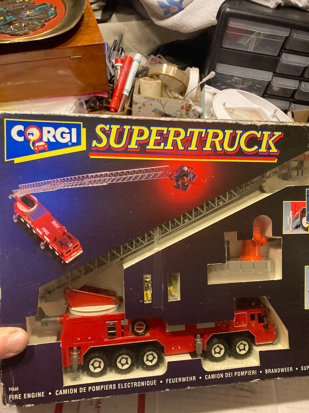 Vintage Corgi SUPERTRUCK FIRE ENGINE Set #94660, Mint, Brand New in the ...