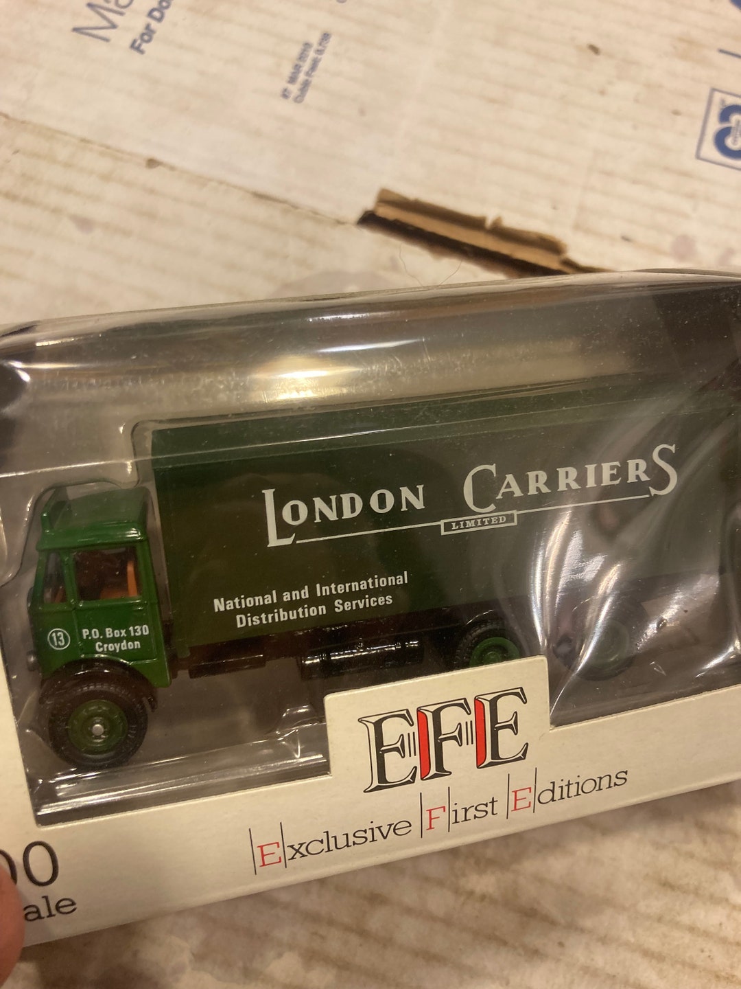 Vintage EFE LONDON CARRIERS Truck, 00 Scale, Mint, Brand New in the Box ...