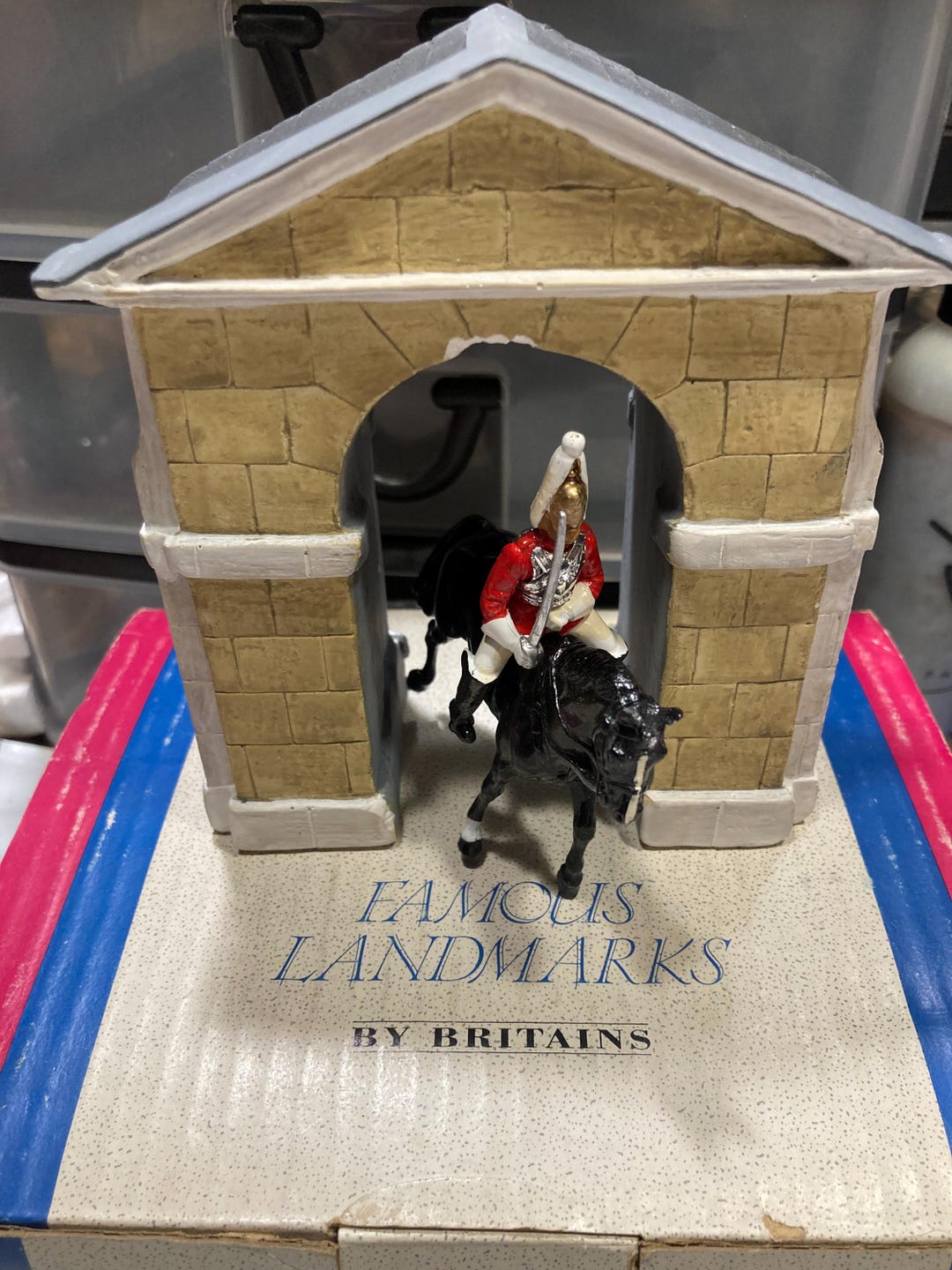 Vintage BRITAINS, Famous Landmarks "horseguards " #8903, New in the Box! Slight Second, Read! - Etsy