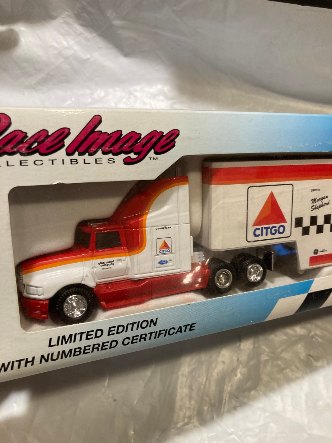 CORGI Race Image, Nascar Series, Vintage MORGAN SHEPHERD, Wood Brothers ...