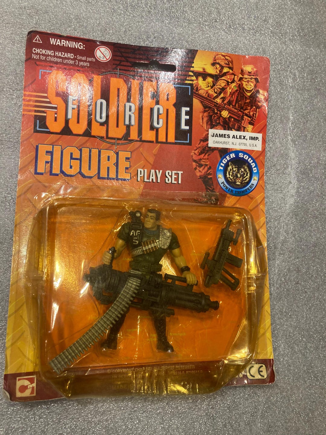 SOLDIER FORCE, TIGER Squad Action Figure Military Men Play Set #300101 ...