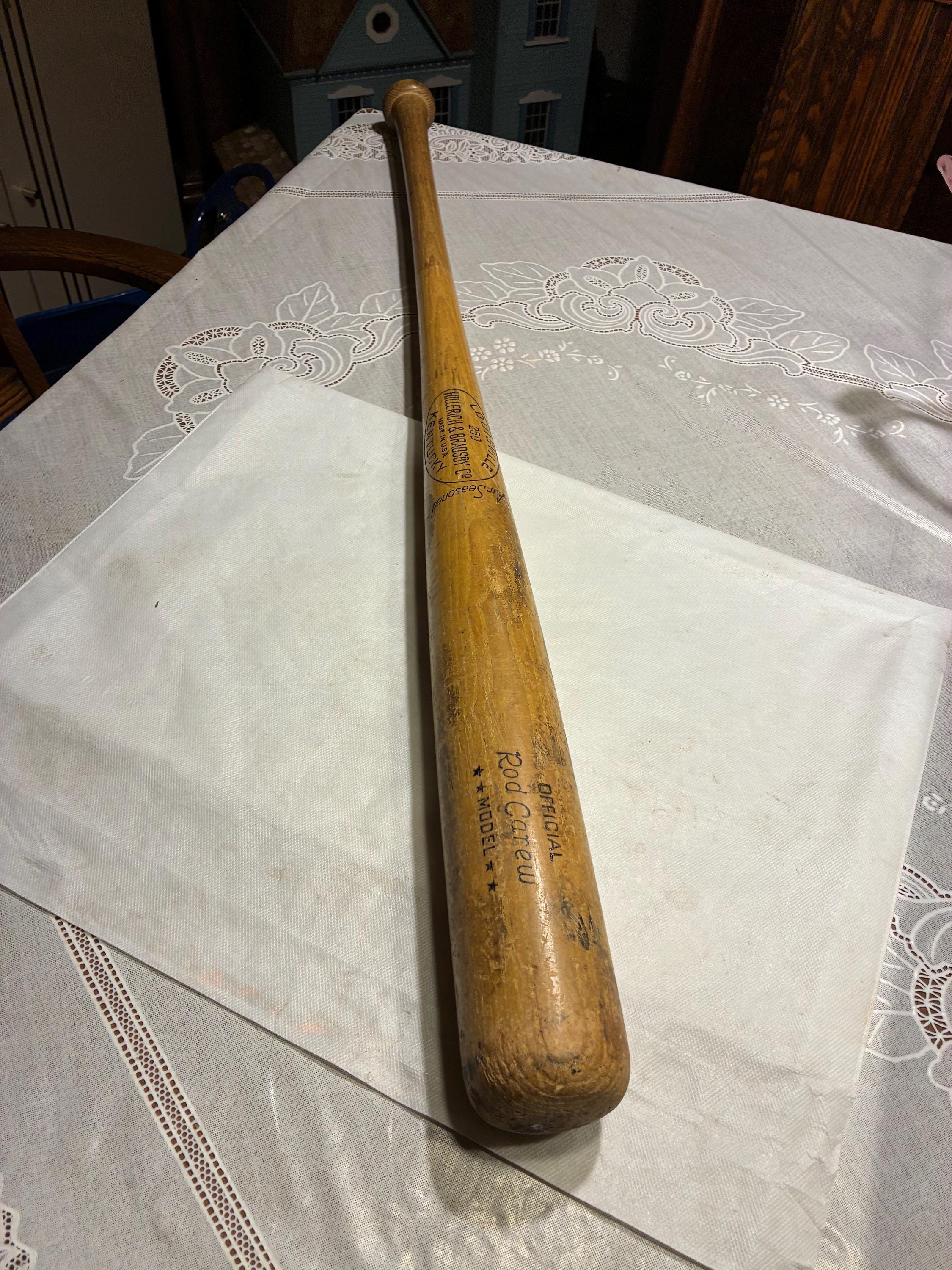 SUPER Rare 36" ROD CAREW Early H&B, Louisville, Kentucky Baseball Bat ...