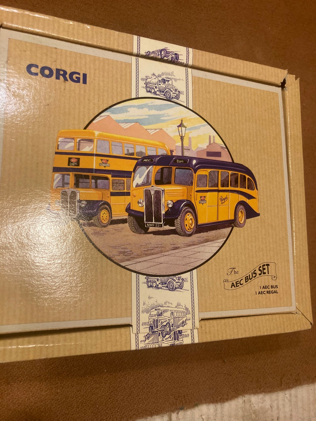 Vintage Corgi AEC BUS SET (regal and Regent) Set #96990 Brand New in ...