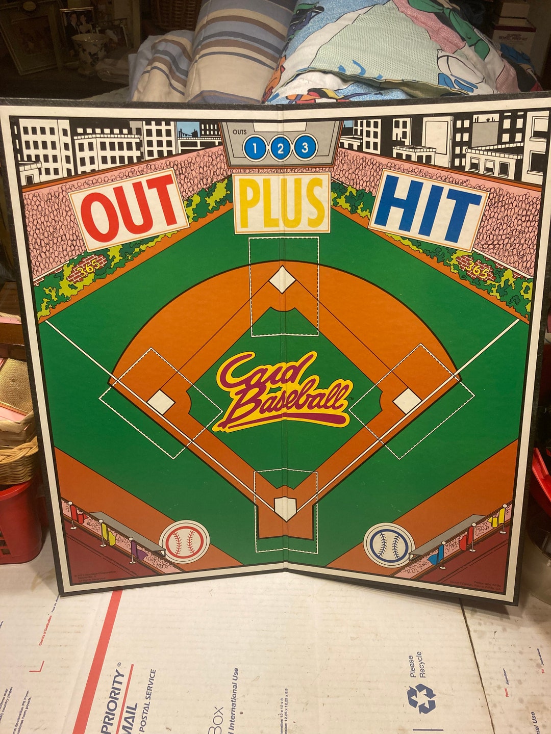1991 Rare Vintage CARD BASEBALL board Game 9000 Original - Etsy