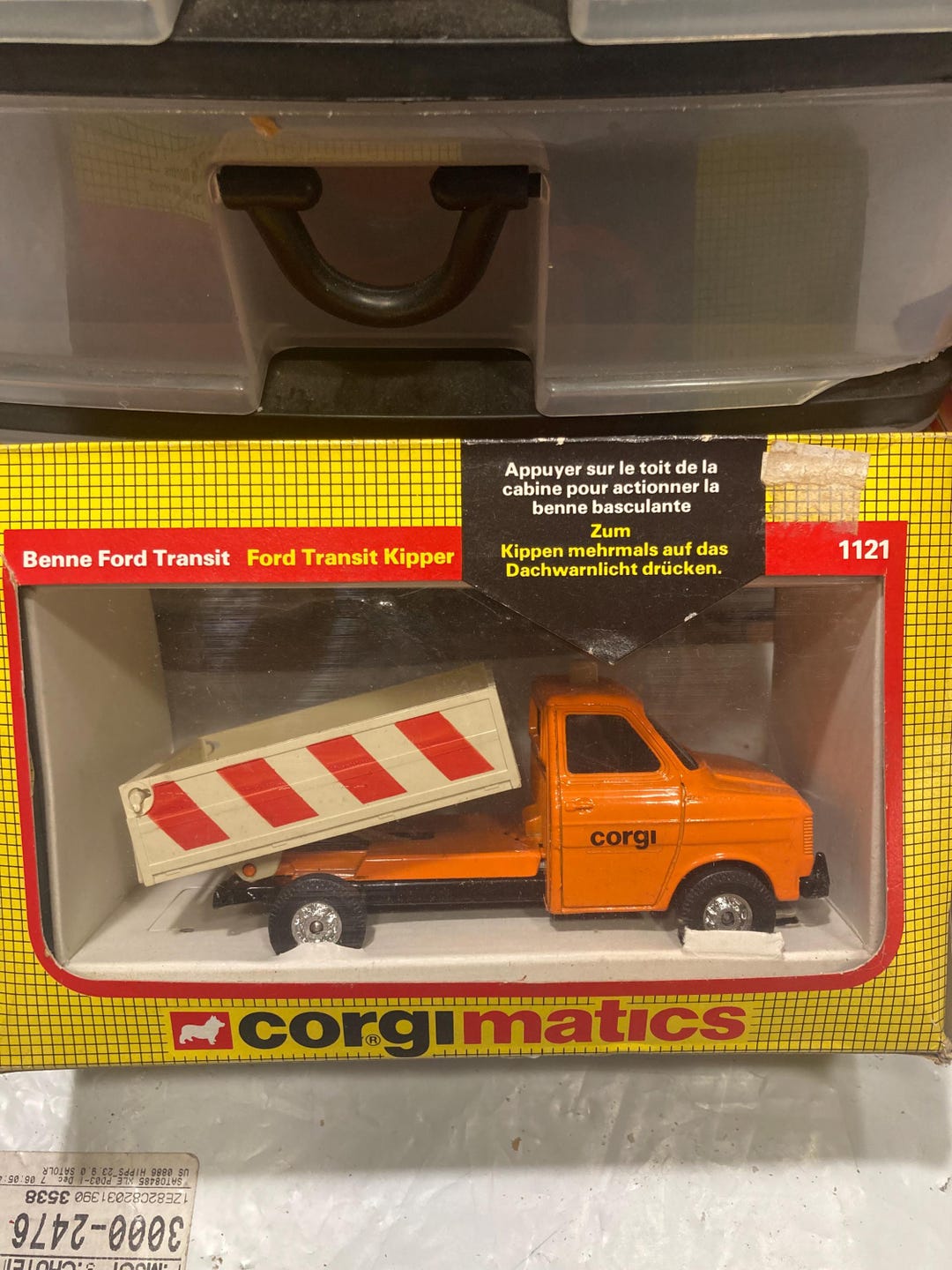 Vintage CORGIMATICS FORD Transit Tipper, Mint, Brand New in the Box ...