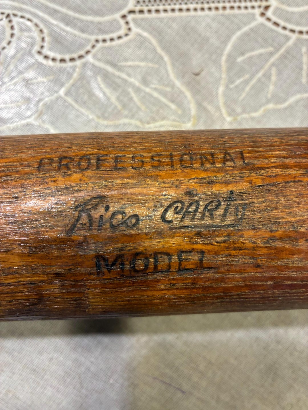 RARE Vintage RICO CARTY, Adirondack 35" Baseball Bat #212, Amazing ...
