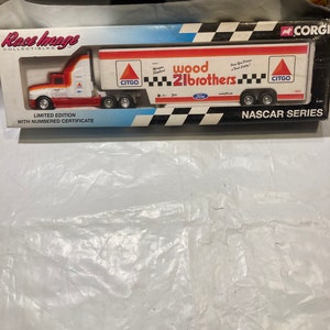 CORGI Race Image, Nascar Series, Vintage MORGAN SHEPHERD, Wood Brothers ...