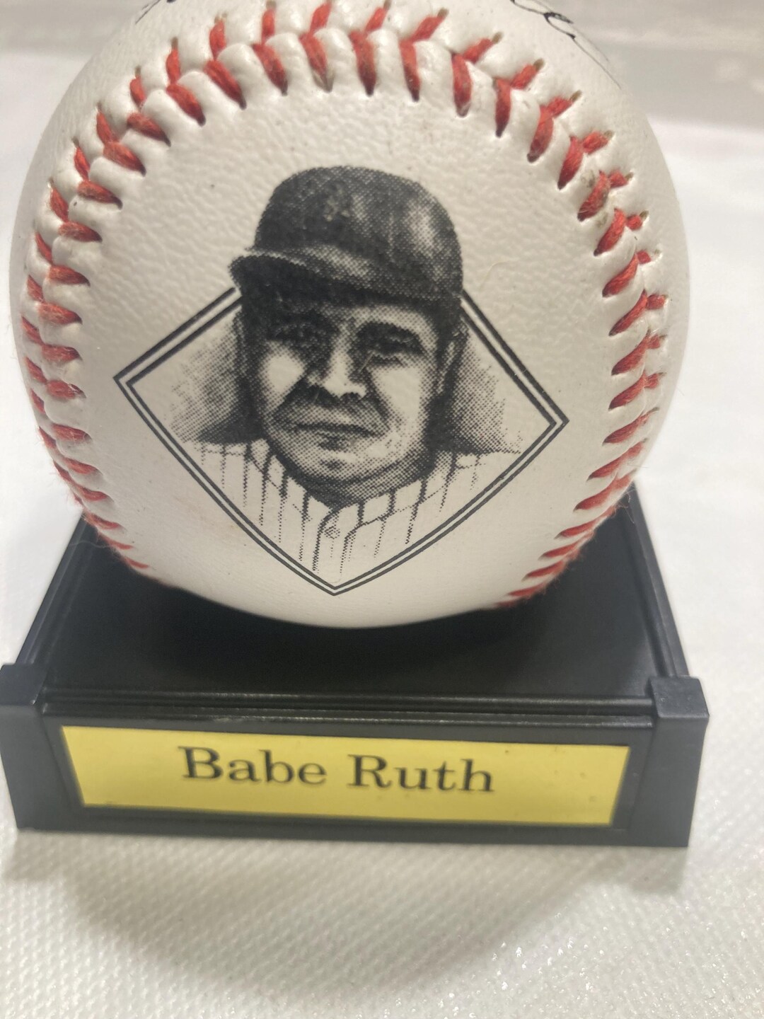 Vintage BABE RUTH, Souvenir, Commemorative Baseball in Near Mint, Like ...