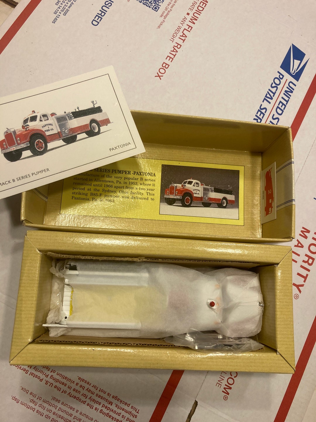 Vintage Corgi MACK Series B Pumper - PAXTONIA, Mint, Brand New in the ...