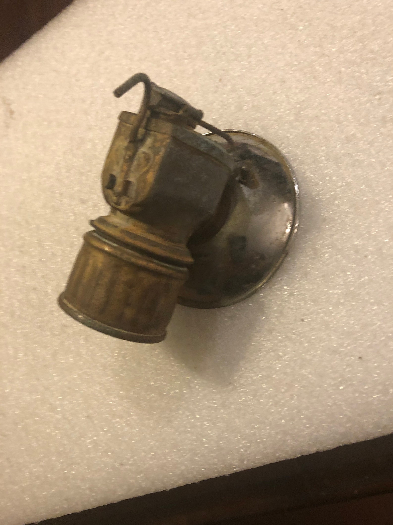 Antique Heavy Miners BRASS CARBIDE Light Made in the USA by | Etsy