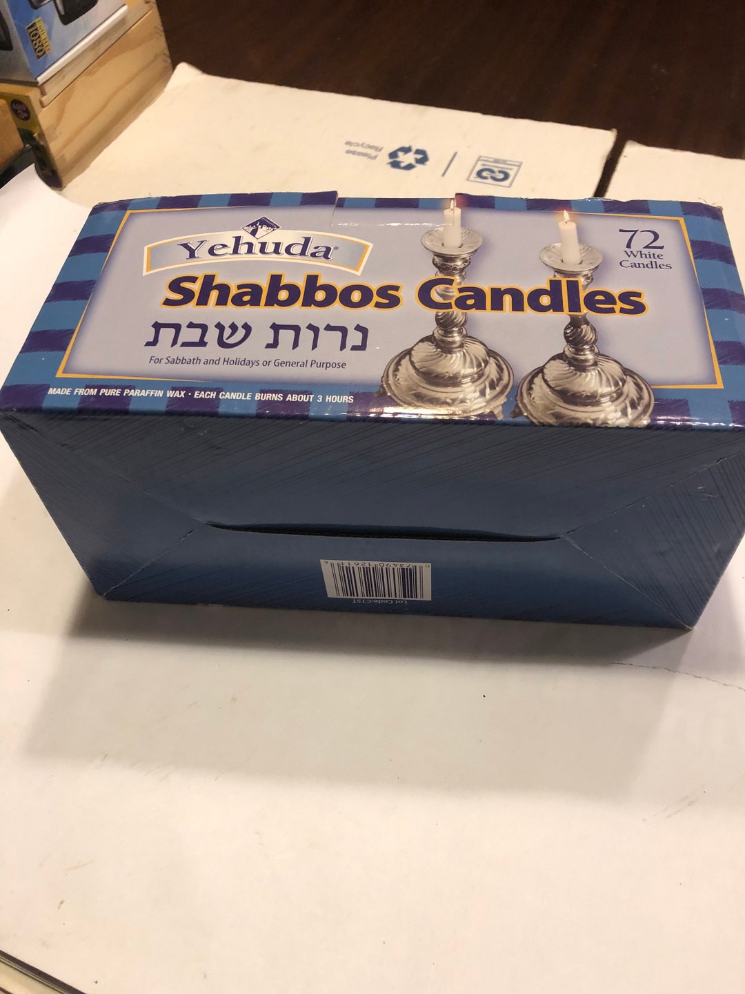Box of 72 Brand New SHABBOS Candles 4", 3-3 1/2 Hour ,shabbat!! - Etsy