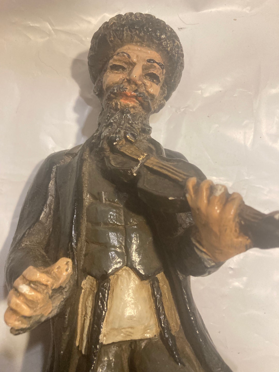 Vintage 13" FIDDLER off the ROOF, Statute, Sculpture, Magnificent ...