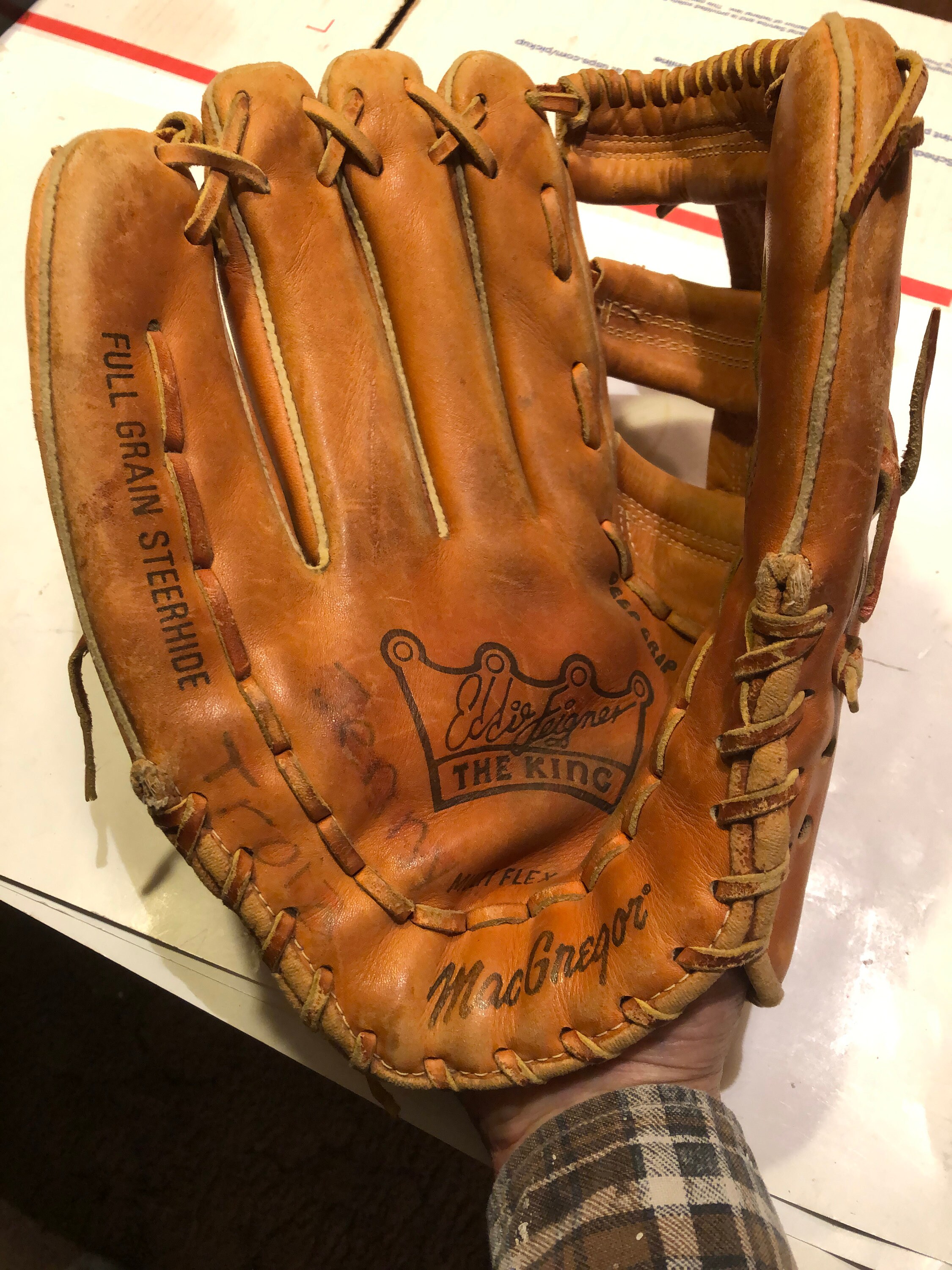 Babe Ruth Baseball Glove