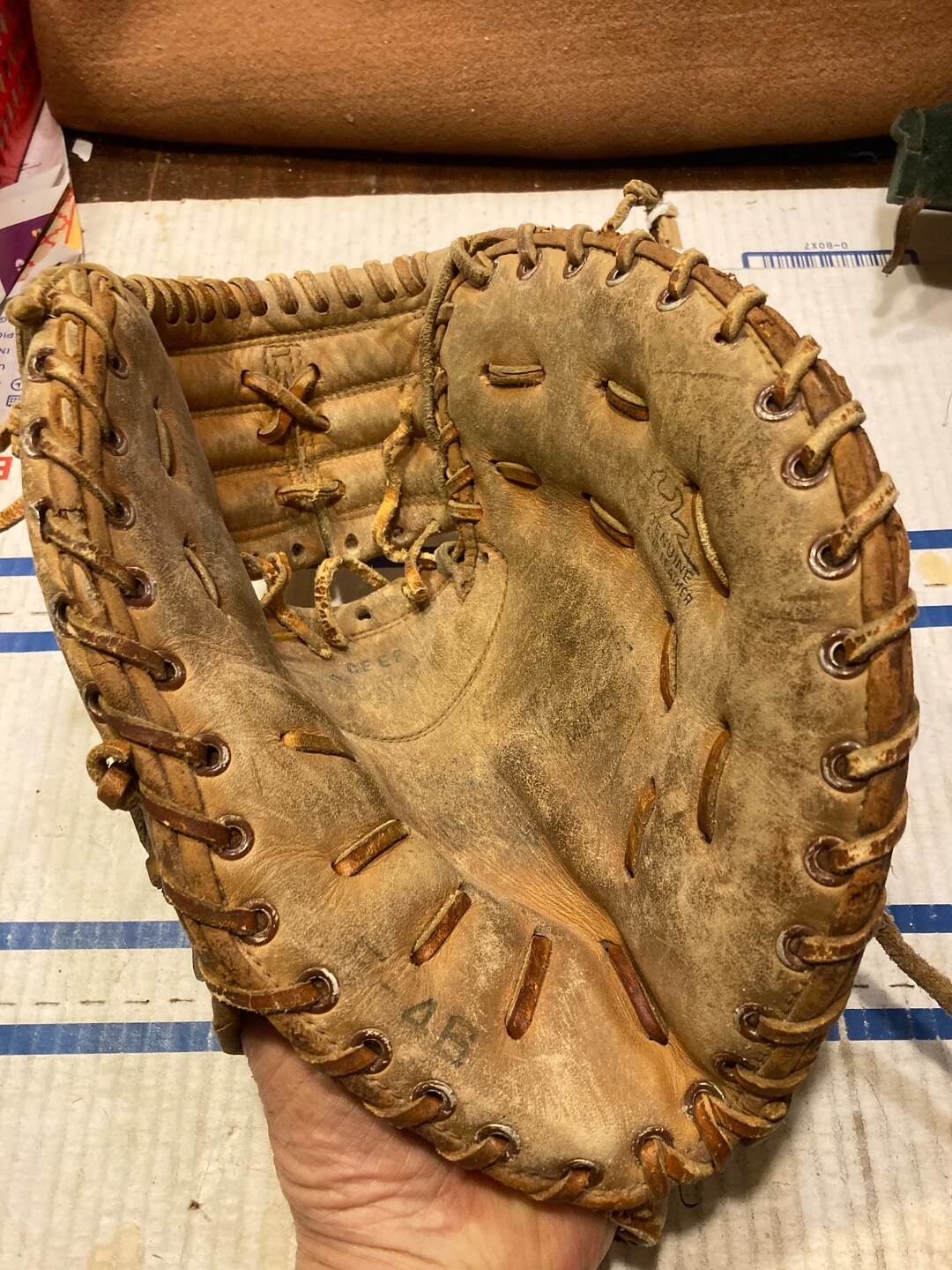 Very Old Unknown First Baseman's Baseball Glove F-46 - Etsy