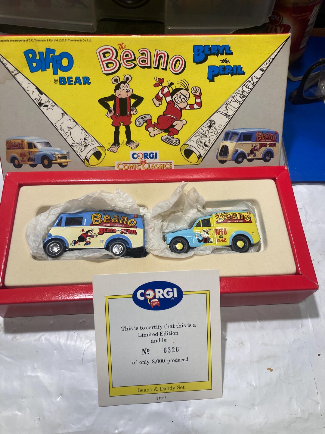 Vintage Corgi Comic Classics BENO - Biffo and Beryl, MORRIS 1000 and J ...