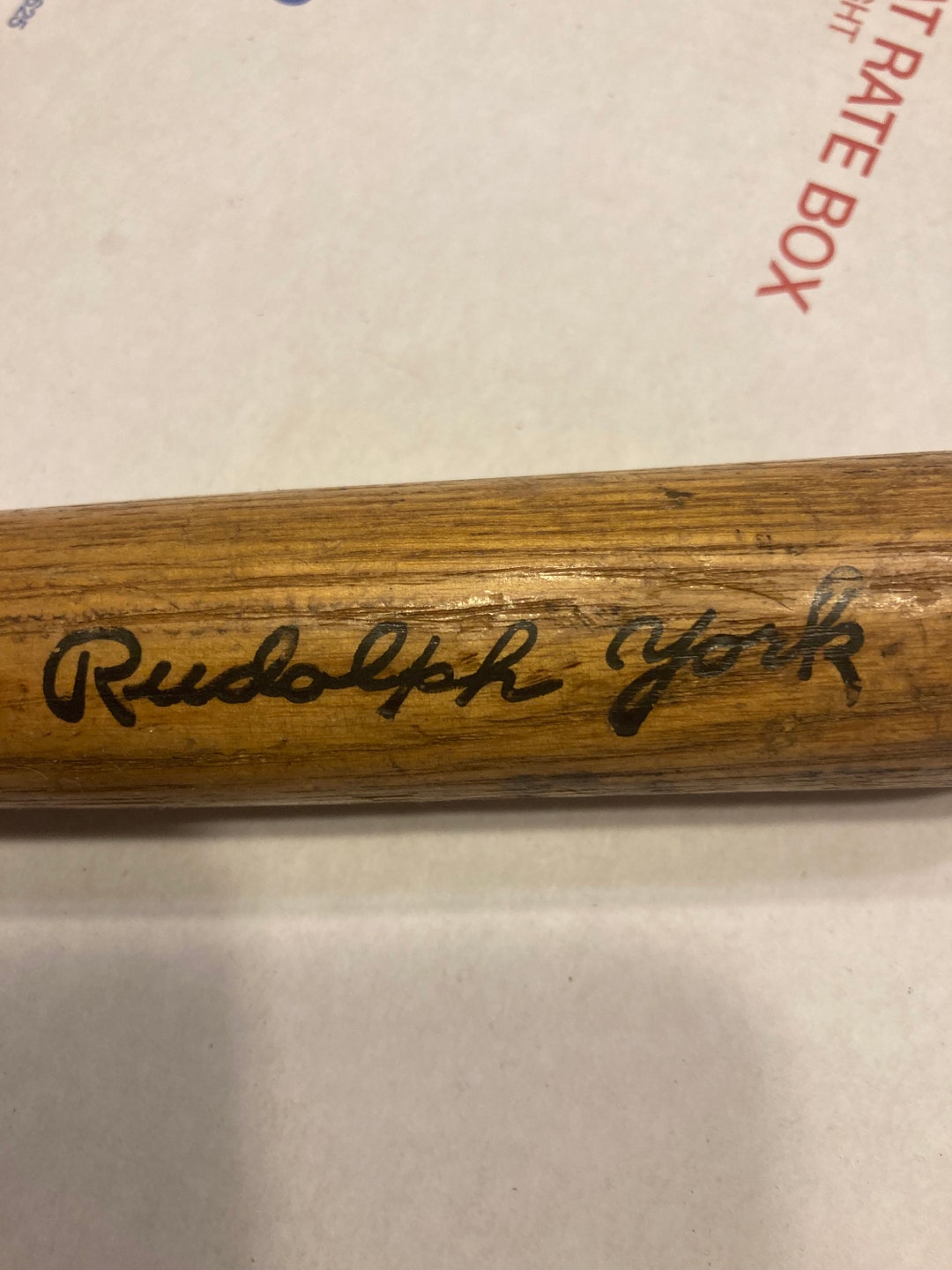 Vintage RUDOLPH rudy YORK, Detroit Tigers, 1930's H&B Louisville ...