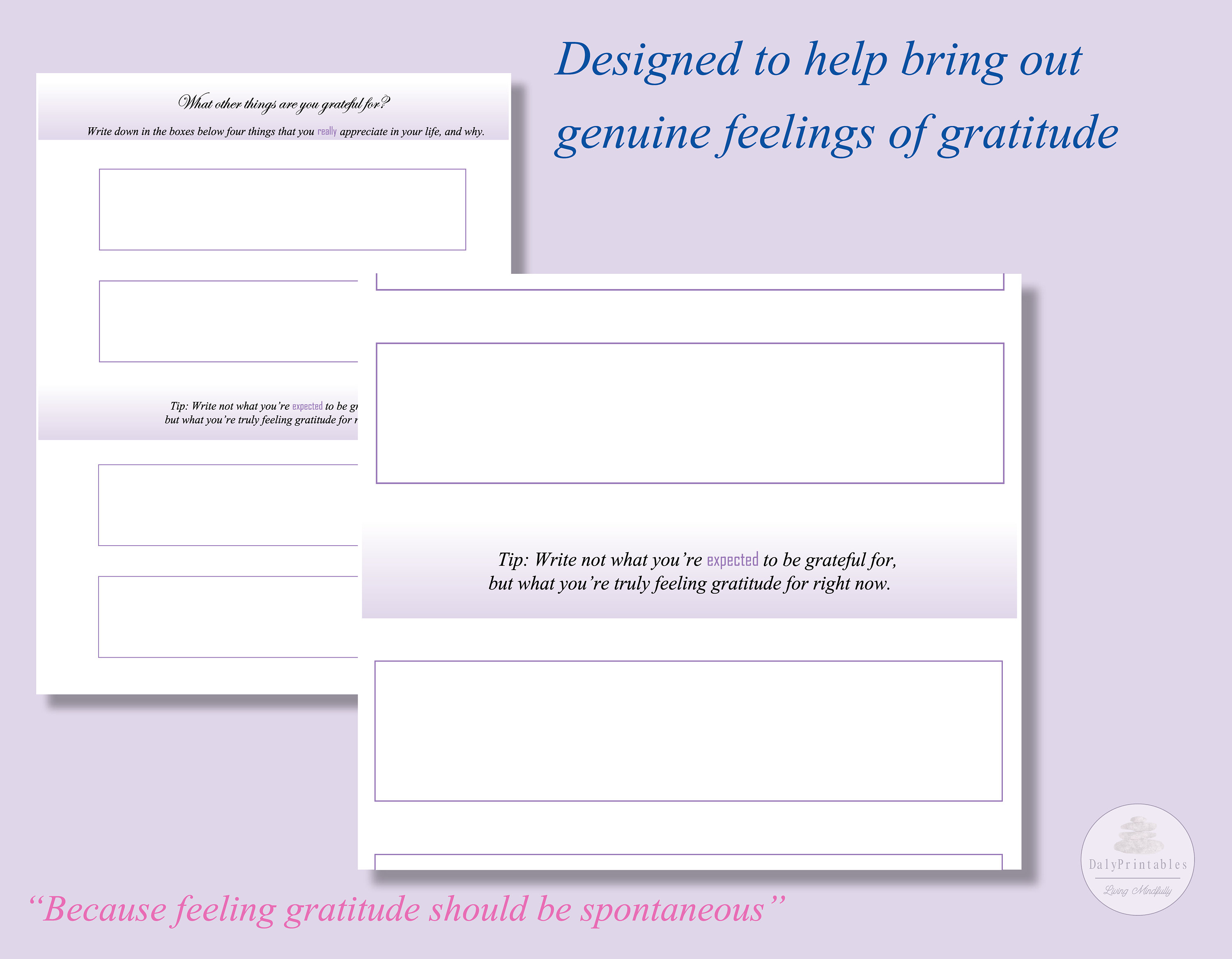 Gratitude Workbook for Self Awareness & Personal Development Digital ...